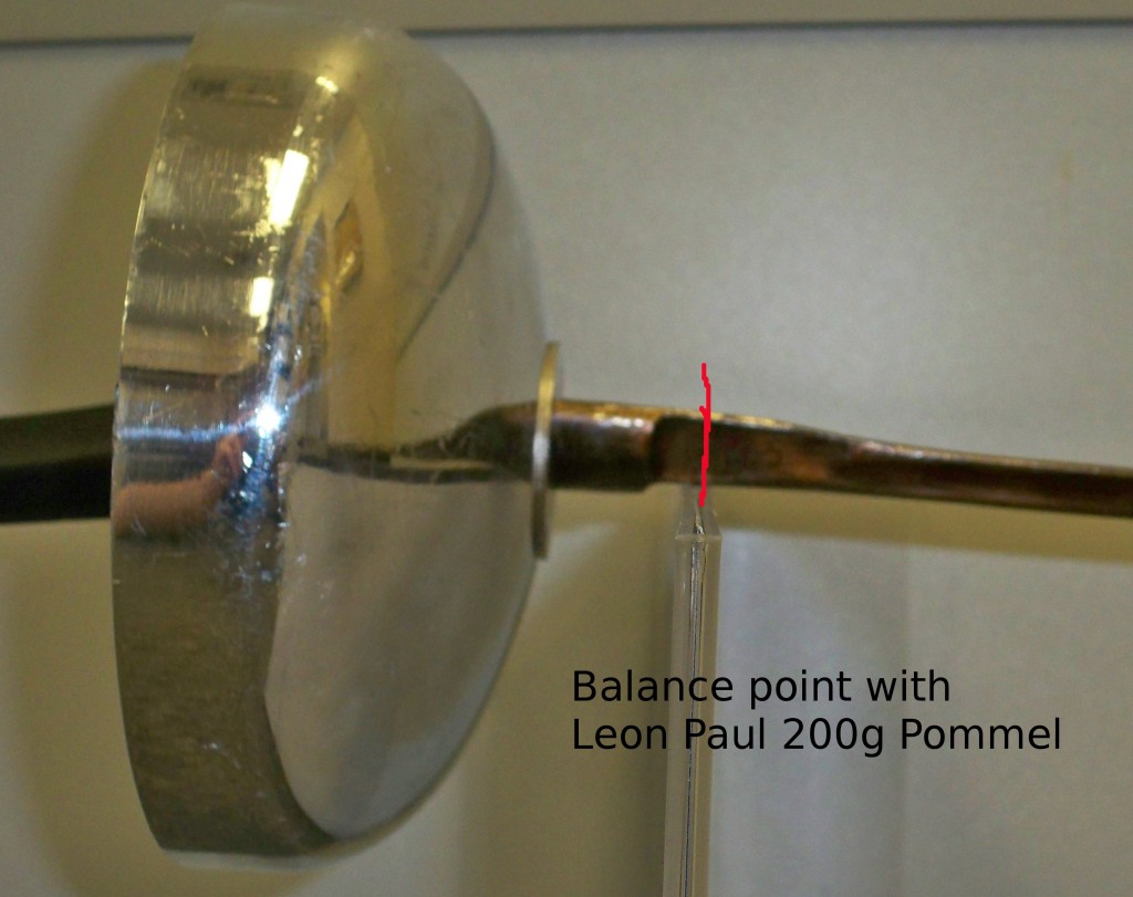 Pommels: Tungsten vs. LP Heavy Pommel - Fencing.Net